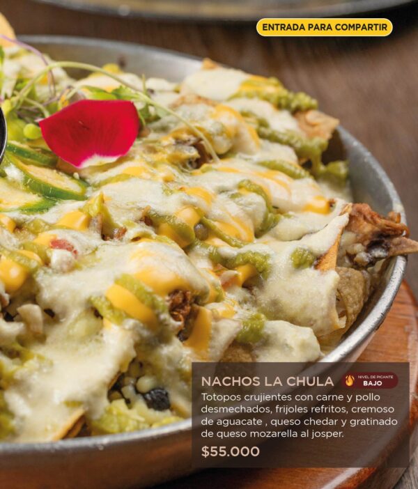 Carta La Chula Campestre – La Chula